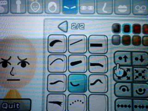 How To Make A Mii Of Charlie Brown - YouTube