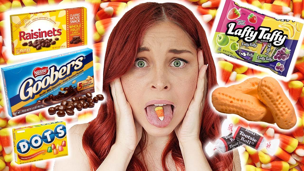 Testing THE WORST Halloween Candy - I hated this. - YouTube