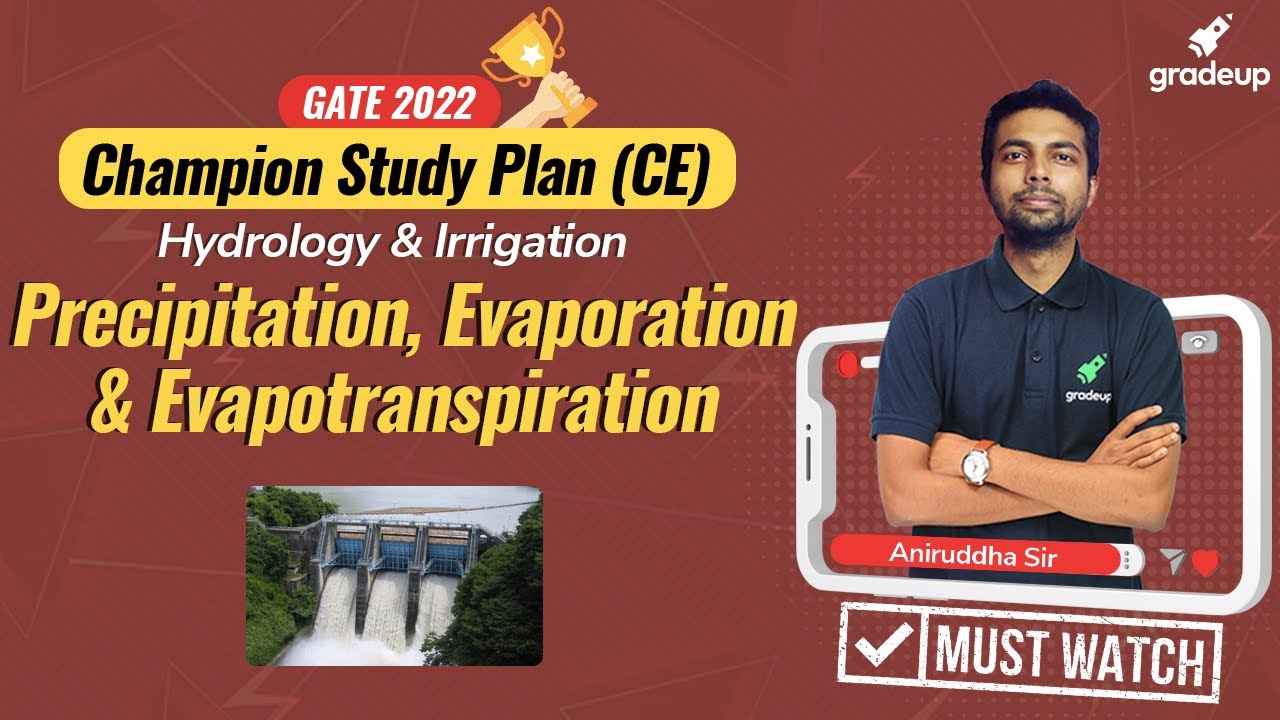 Champion Study Plan🔥 | Hydrology & Irrigation | Precipitation ...