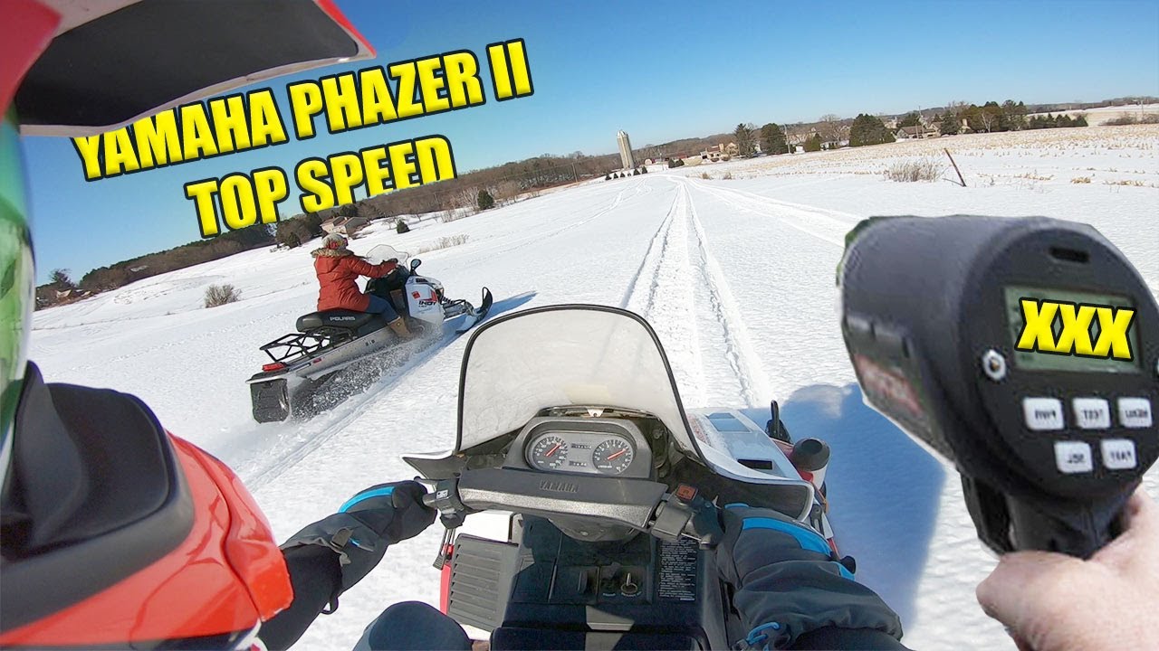 1991 Yamaha Phazer II Top Speed - YouTube