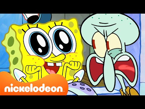 Bob Esponja | Lo mejor de Bob Esponja y Calamardo | Maratón de 90 minutos | Nickelodeon en Español
