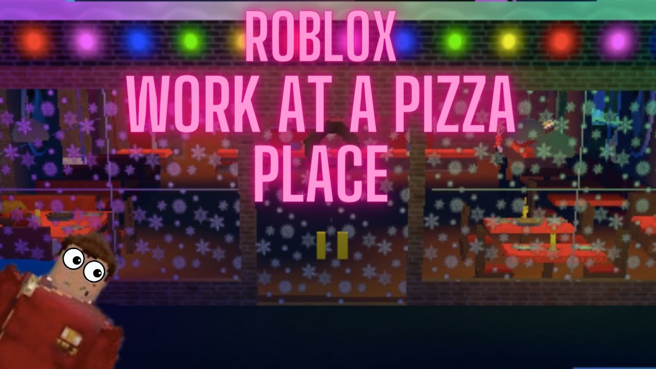Roblox Work at a Piazza Place! - YouTube