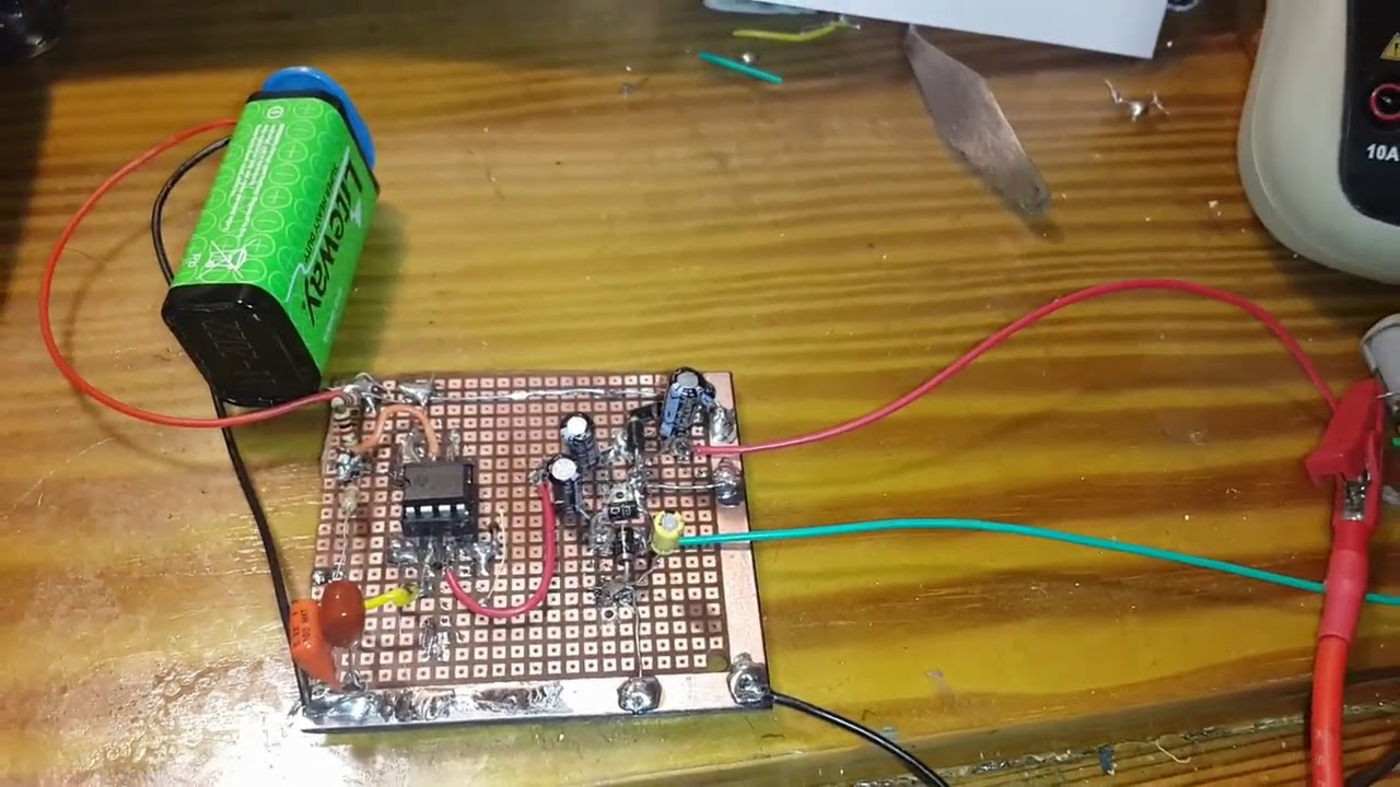 Single 9v battery can make +9volt -9volt and Gnd over 555 (TESTED ...