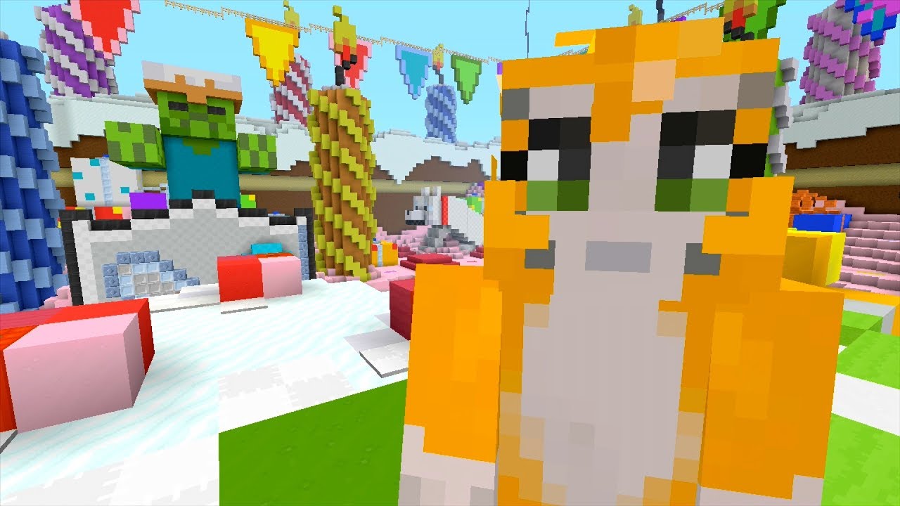 Minecraft Birthday - Special Tumble Mini-game - YouTube