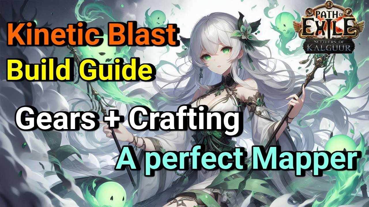 [PoE 3.25] Kinetic Blast of Clustering Build & Crafting Guide | Mageblood, Mana & Int Stacker ...