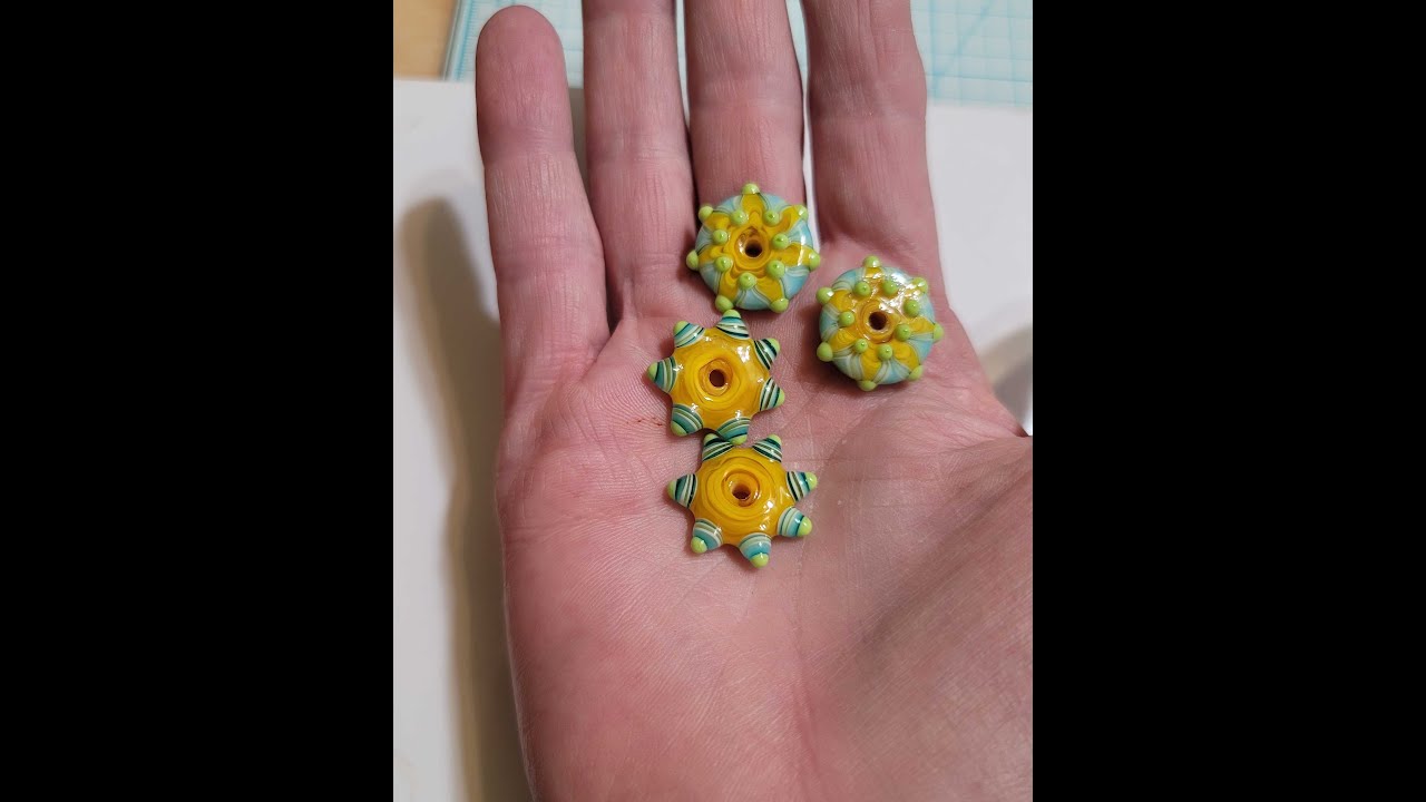 Bright and Fun Lampwork Beads Tutorial - YouTube
