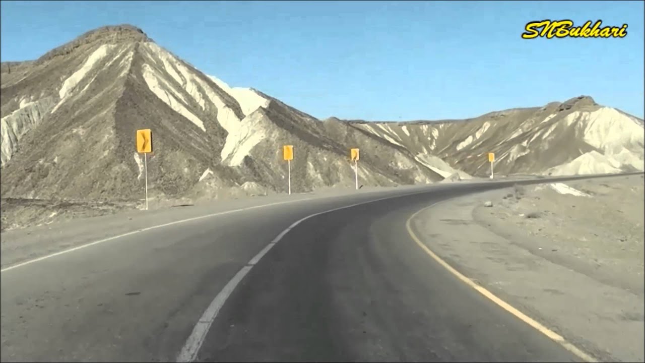 Karachi to Gwadar (11) Makran Coastal Highway-Between Buzi Pass & Pasni ...
