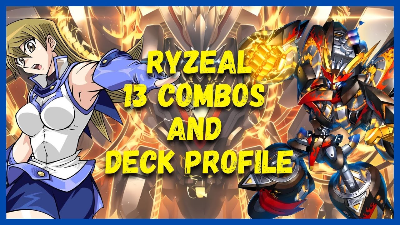 Yu-Gi-Oh! Ryzeal - 13 COMBOS + DECK PROFILE (Jan / 2025) - YouTube