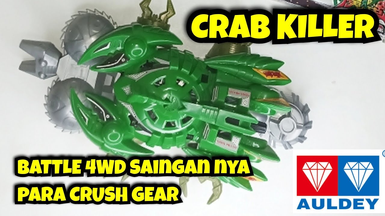REVIEW & BUILD - AULDEY BATTLE 4WD - BATTLE GEAR CRAB KILLER KEREN ...