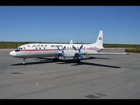 Flying Air Koryo Ilyushin IL-18 to Samjiyon, visiting Mount Paektu