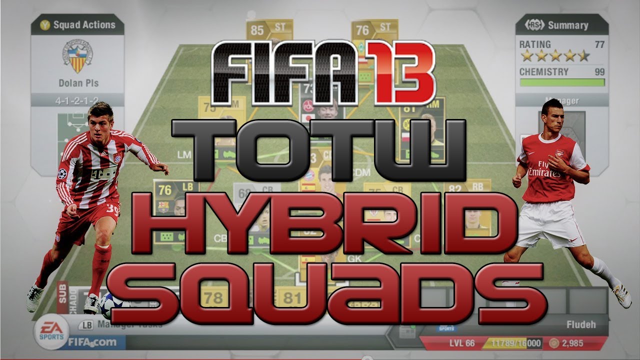 FIFA 13 Ultimate Team - TOTW Hybrid Squad Builder Ep.23 SIF Reus, SIF ...