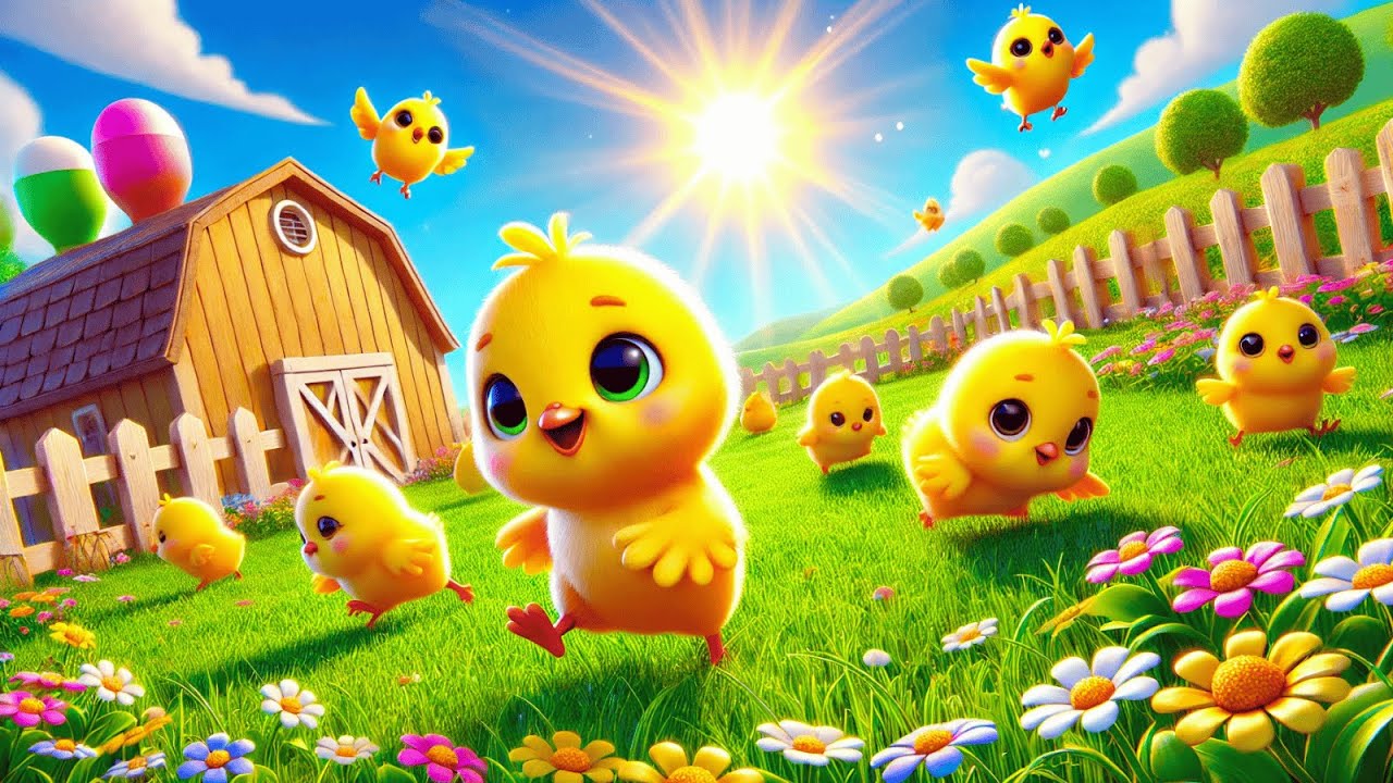 Baby Chicks Song | Fun Nursery Rhymes for Kids - YouTube