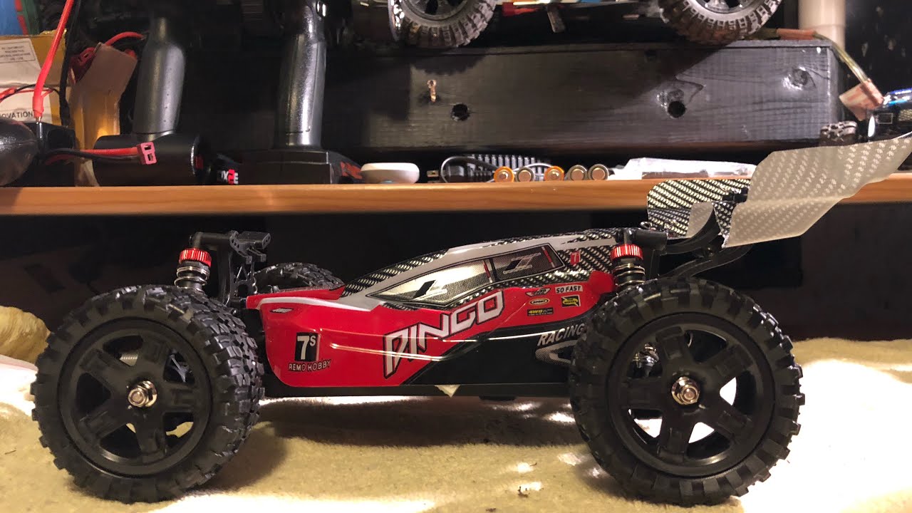 Bashed-Remo Hobby 1/16 Brushless Dingo Rocket Desert Buggy - YouTube