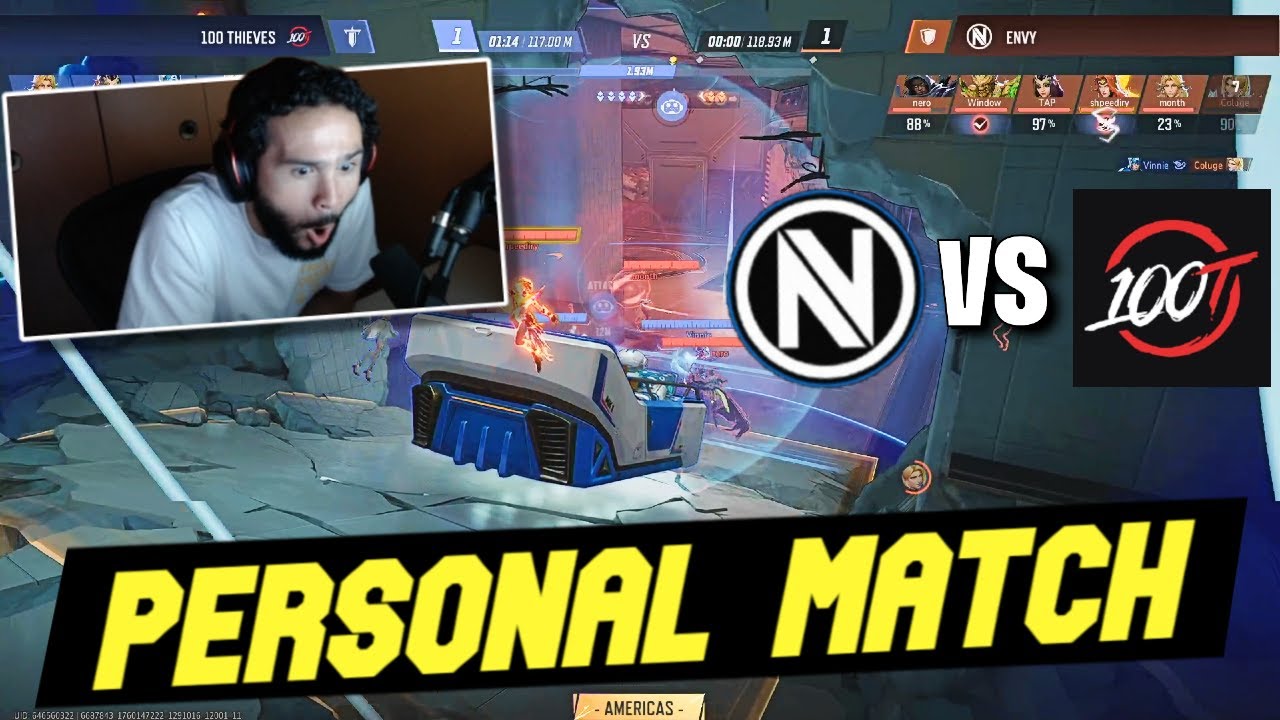 WINNER QUALIFIES FOR $1MIL TOURNEY! Space Reacts to 100T vs ENVY | MRI ...