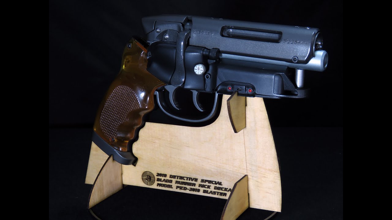 REPLICA BLASTER PKD-2019 DEL FILM BLADE RUNNER 1982 - YouTube