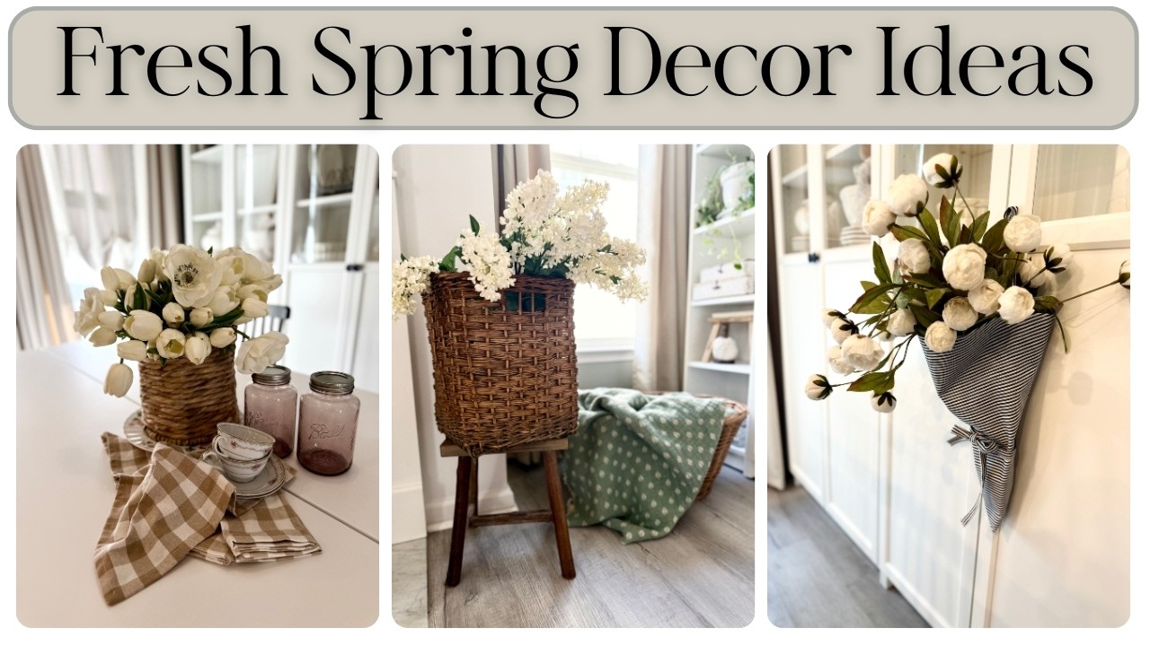Thrifted & DIY Spring Cottage Core Decor | Budget Friendly Decorating ...