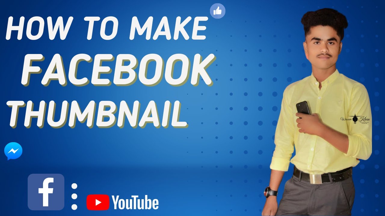 How to make facebook thumbnail/facebook thumbnail kaisa banaye/canva ...