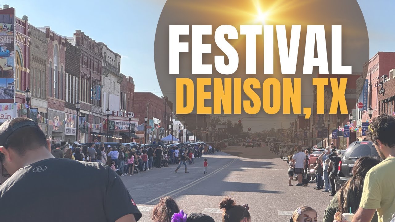 DIA DE LOS MUERTOS IN DOWNTOWN DENISON - YouTube