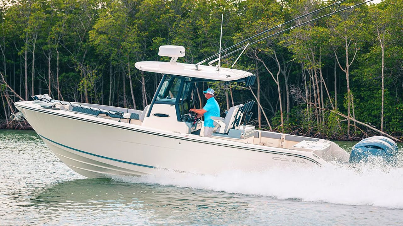 Cobia 285 Open Walkthrough - YouTube