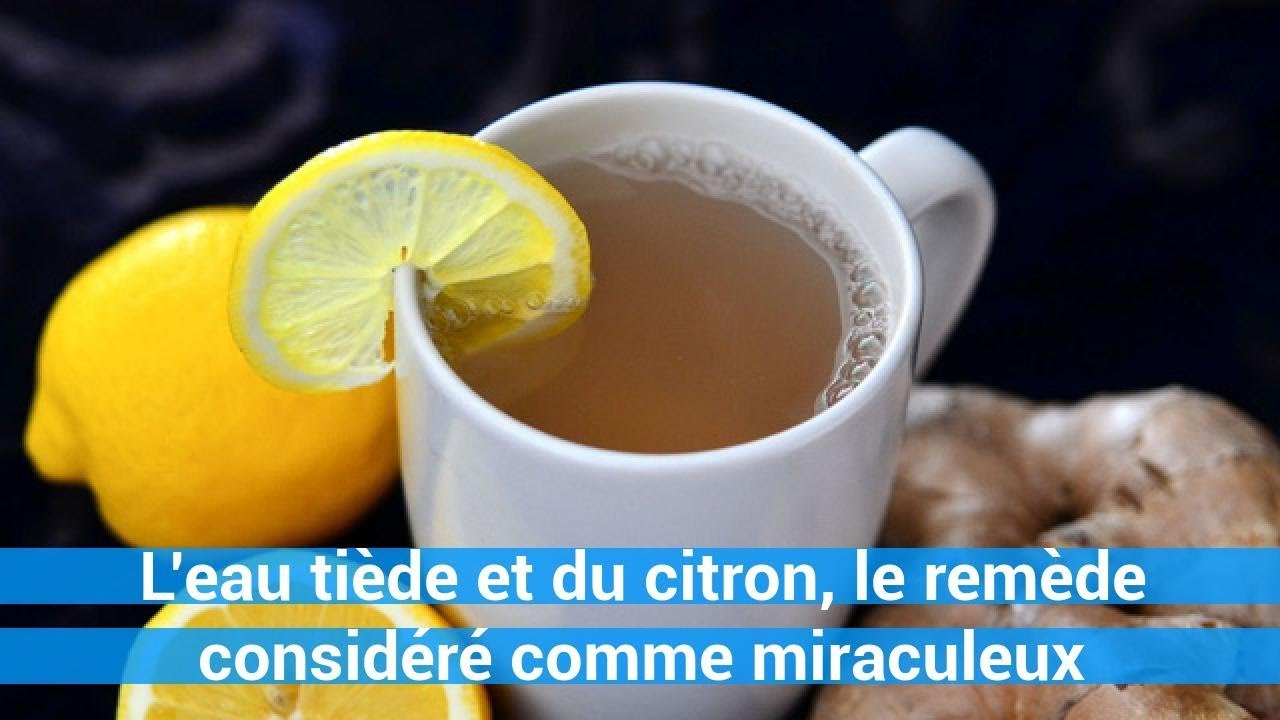 L’eau tiède et du citron, le remède considéré comme miraculeux-remede ...