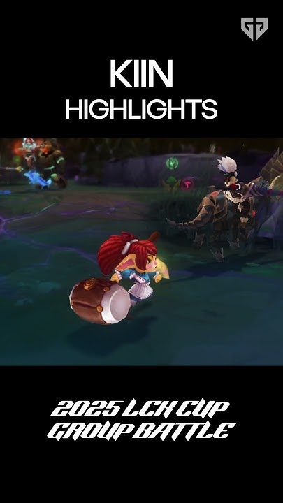 Kiin Highlight | 2025 LCK CUP Group Battle - YouTube
