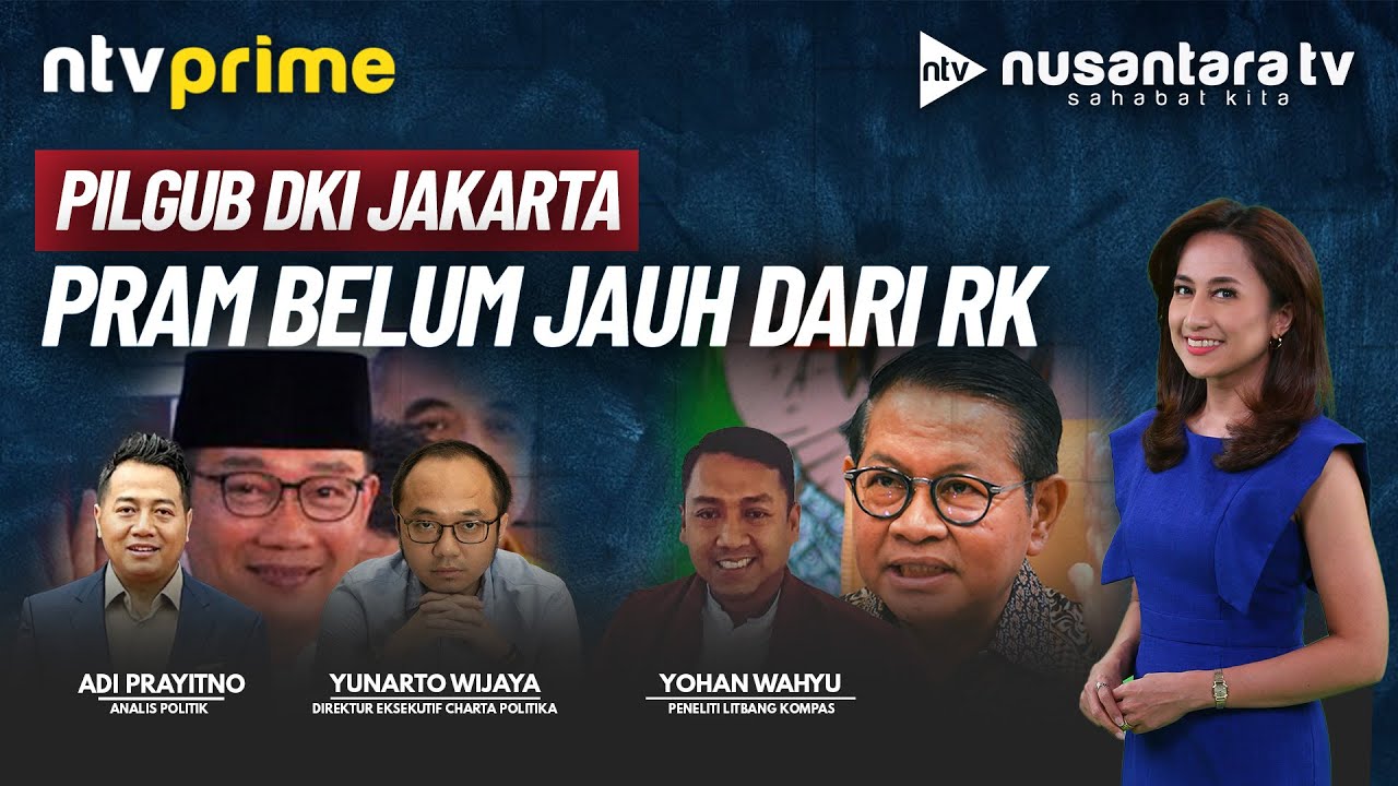 [LIVE] Pilgub DKI Jakarta, Pram & RK Saling Pepet | NTV PRIME - YouTube