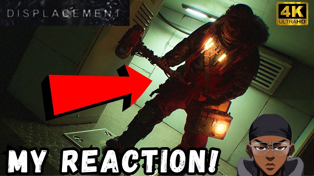 CREEPIEST Displacement Horror Game Reaction! - YouTube