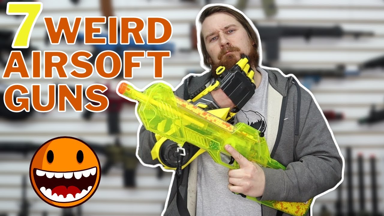The 7 Weirdest Airsoft Guns I Own - YouTube