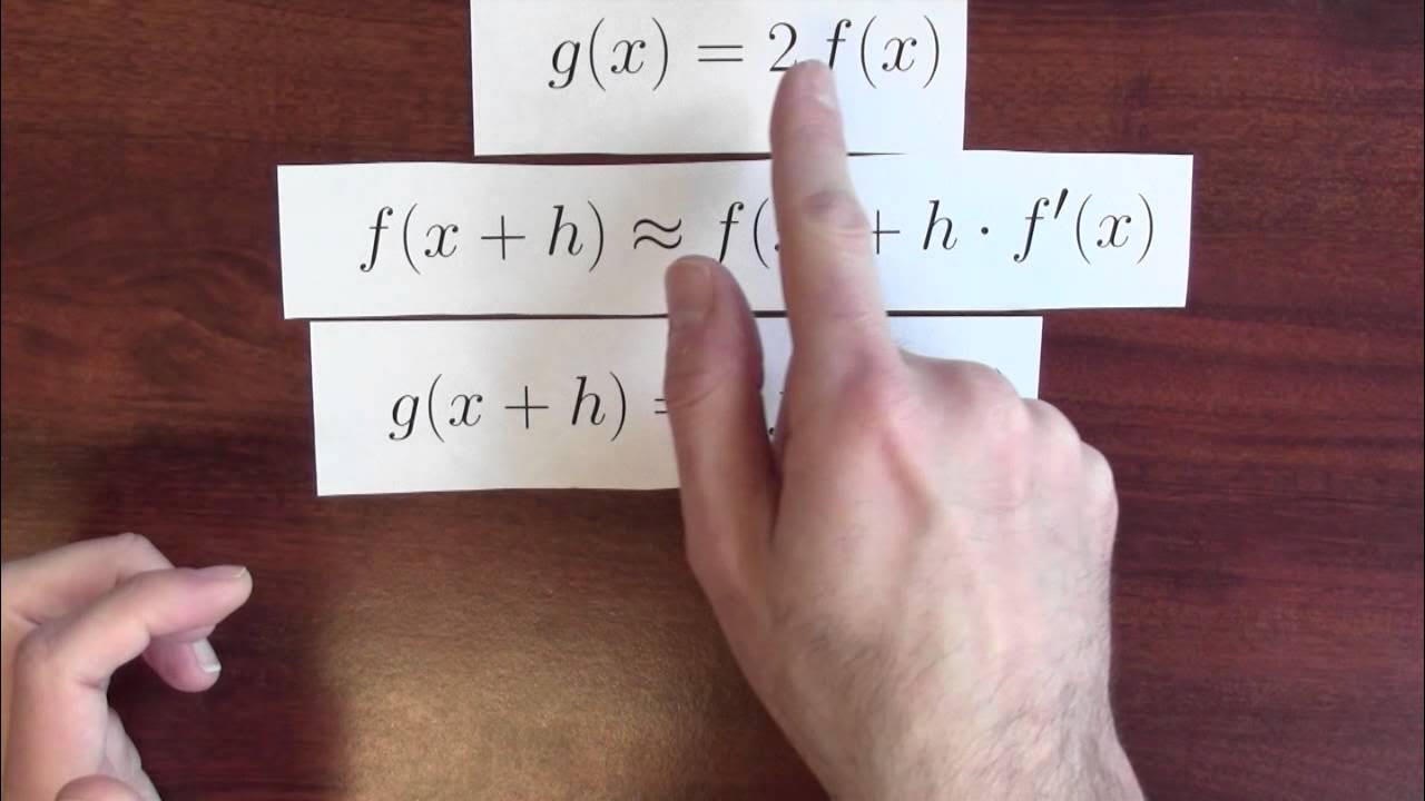 What is the derivative of a constant multiple of f(x)? - Week 3 - Lecture 8 - Mooculus - YouTube