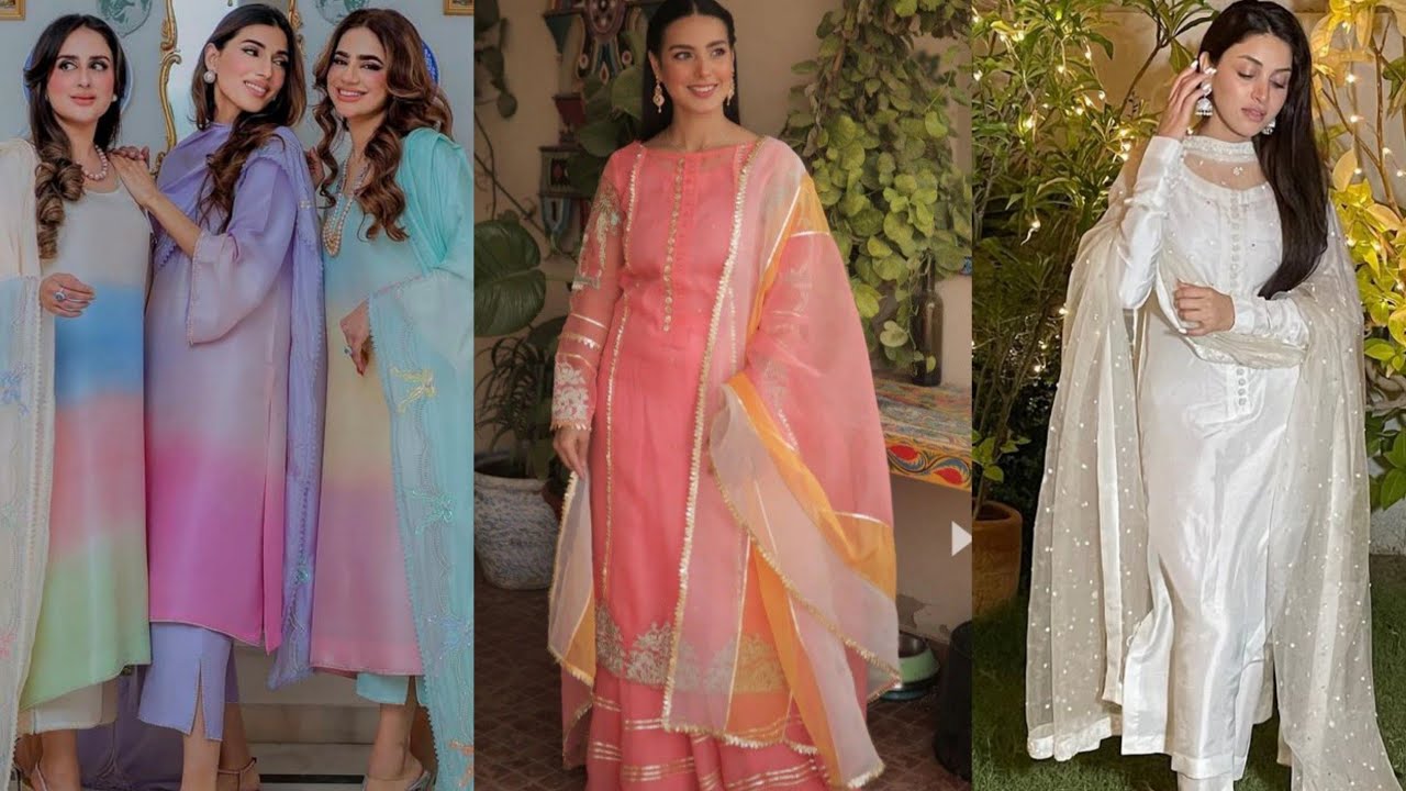 👗 Latest Silk & Kattan Dress Designs 2025 | Stylish Party Wear Dress ...