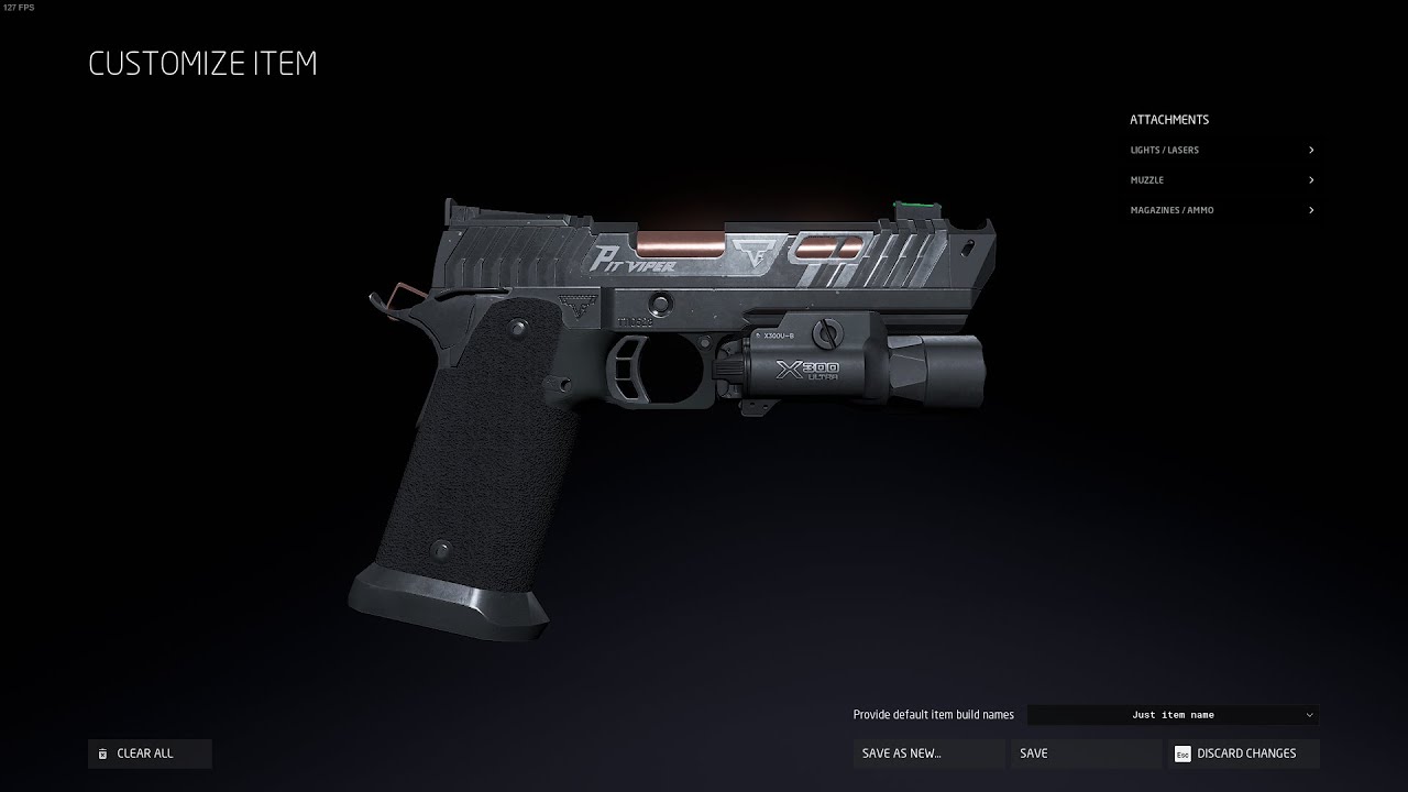 TTI 2011 Pit Viper Pistol Mod Gameplay | Ground Branch - YouTube