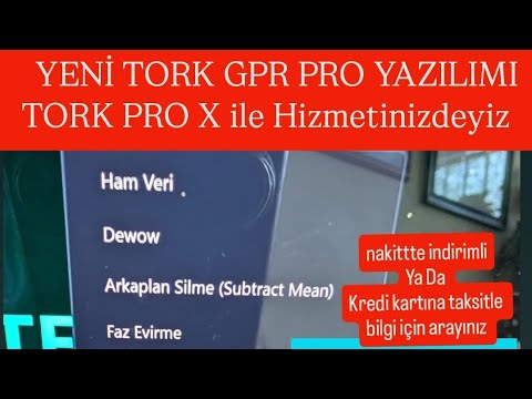 🆕 yeni TORK PRO X YAZILIMI VE FİLTRELERİN ÖZELLİKLERİ #torkgprpro #torkgpr #türkiye #güraydedektör 