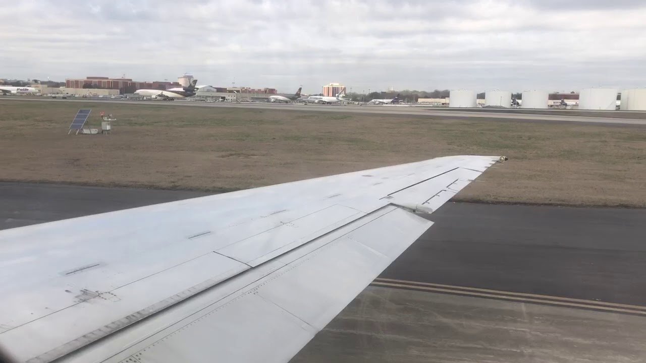 Delta Airlines Landing Atlanta - YouTube