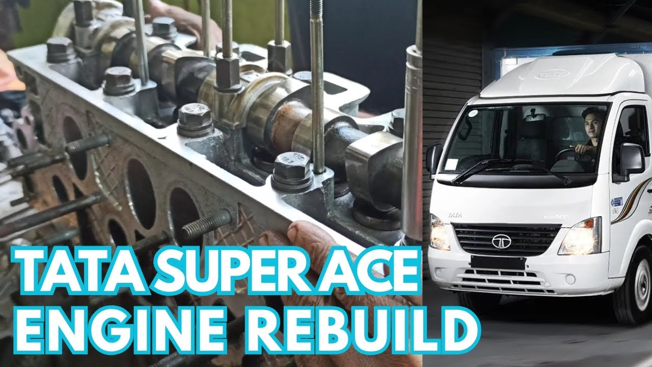 Engine Rebuild of a TATA Super Ace Turbo - YouTube