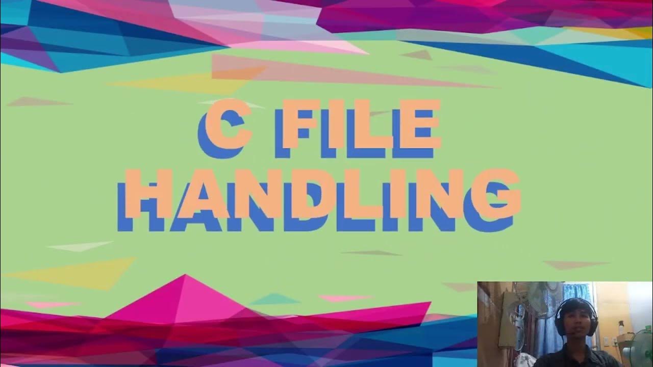 Basic C FILE HANDLING - YouTube