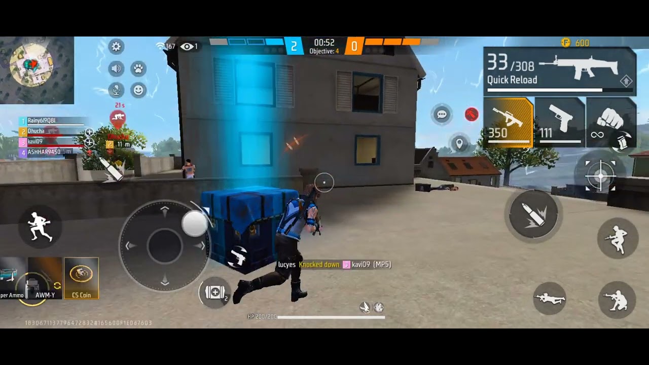 Freefire game fight scene #freefire - YouTube