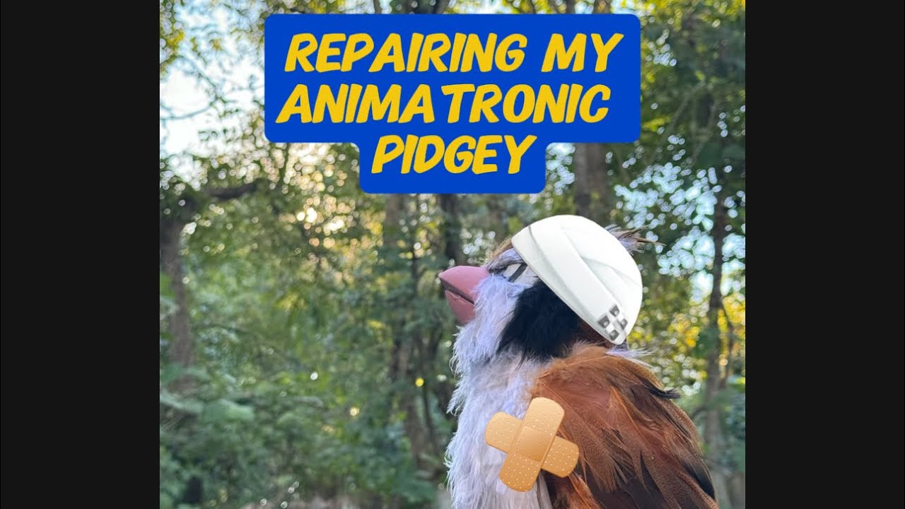 My Animatronic Pidgey Needs Surgery! - YouTube