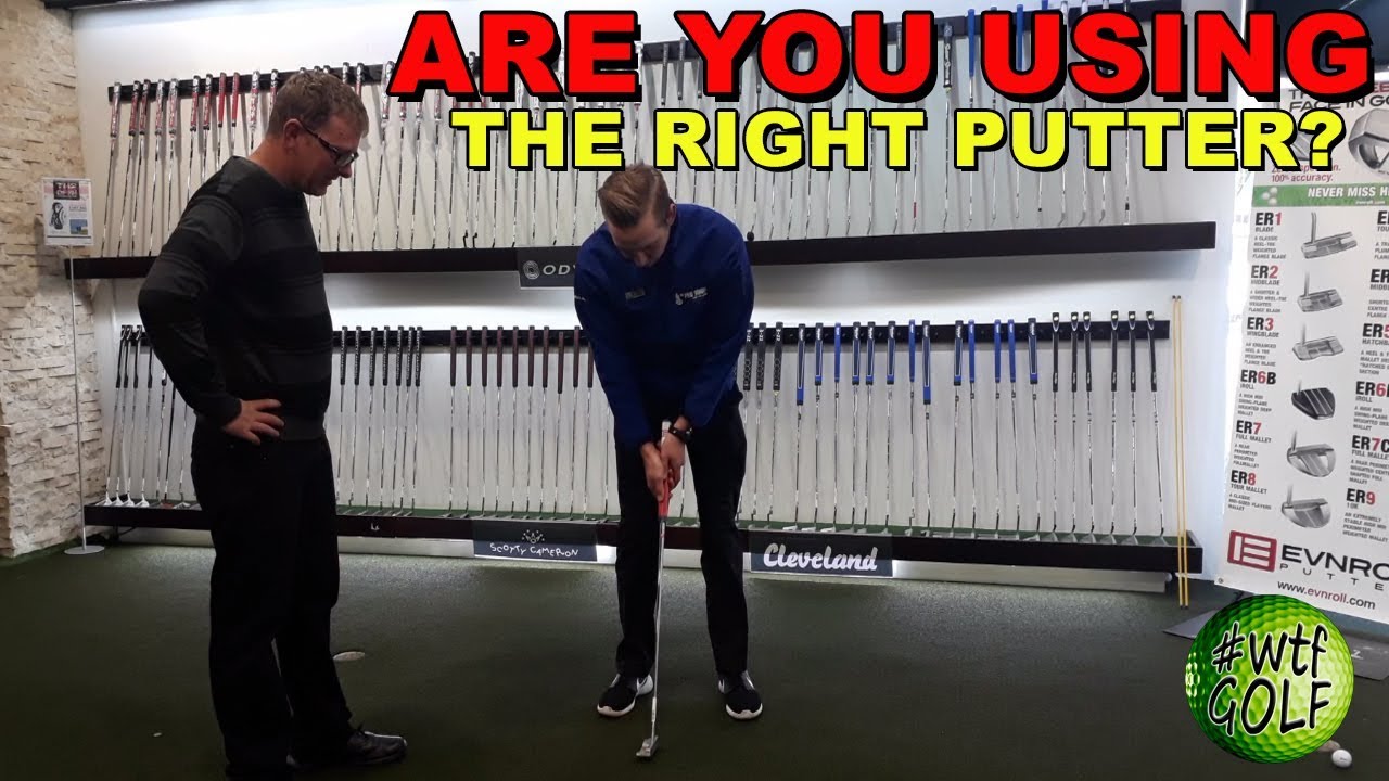 Putter Fitment at Pro Shop Fourways - YouTube