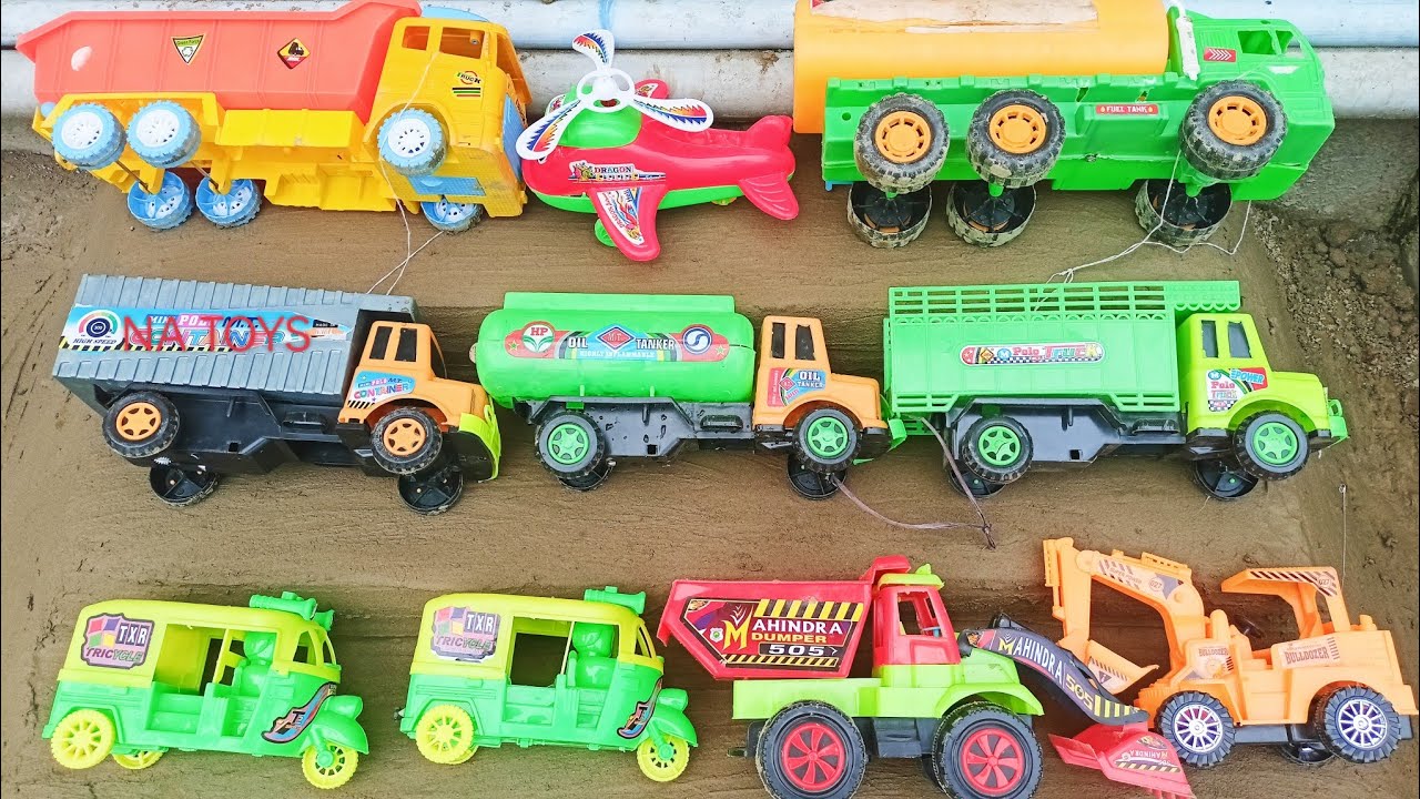 JCB, tractor, Bolero, aeroplane, train, bulldozer, container truck ...