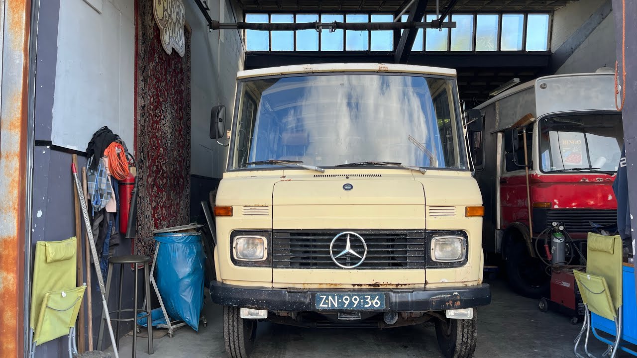 Mercedes 508d Automatic restoration project - YouTube