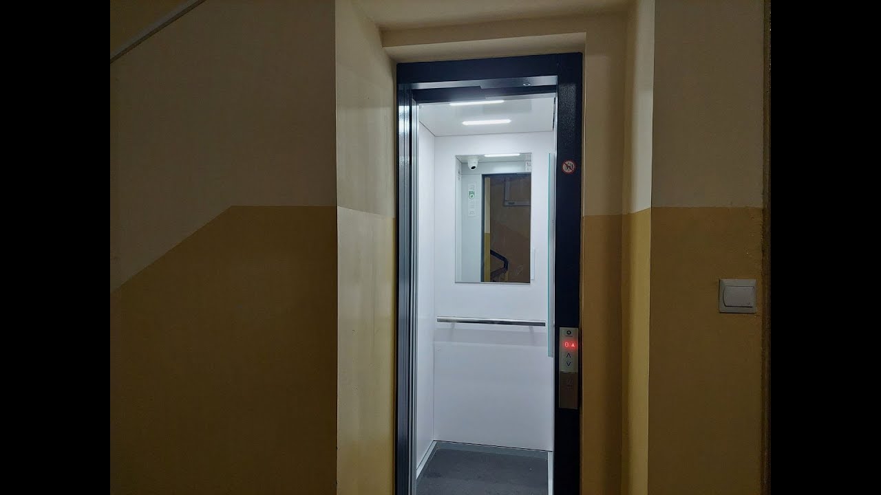 Winda Schindler 3300 MRL z 2023 roku @ ul. Marii Curie-Skłodowskiej 27, Katowice 🇵🇱 - YouTube