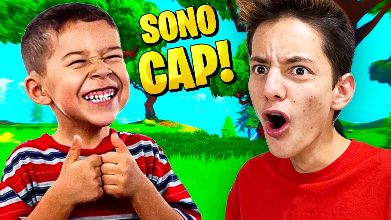 SI FINGE CAP e MI FA IL PROVINO per il TEAM BLAZE, MA LO SCOPRO E... 😡 Fortnite Provini Cap ...