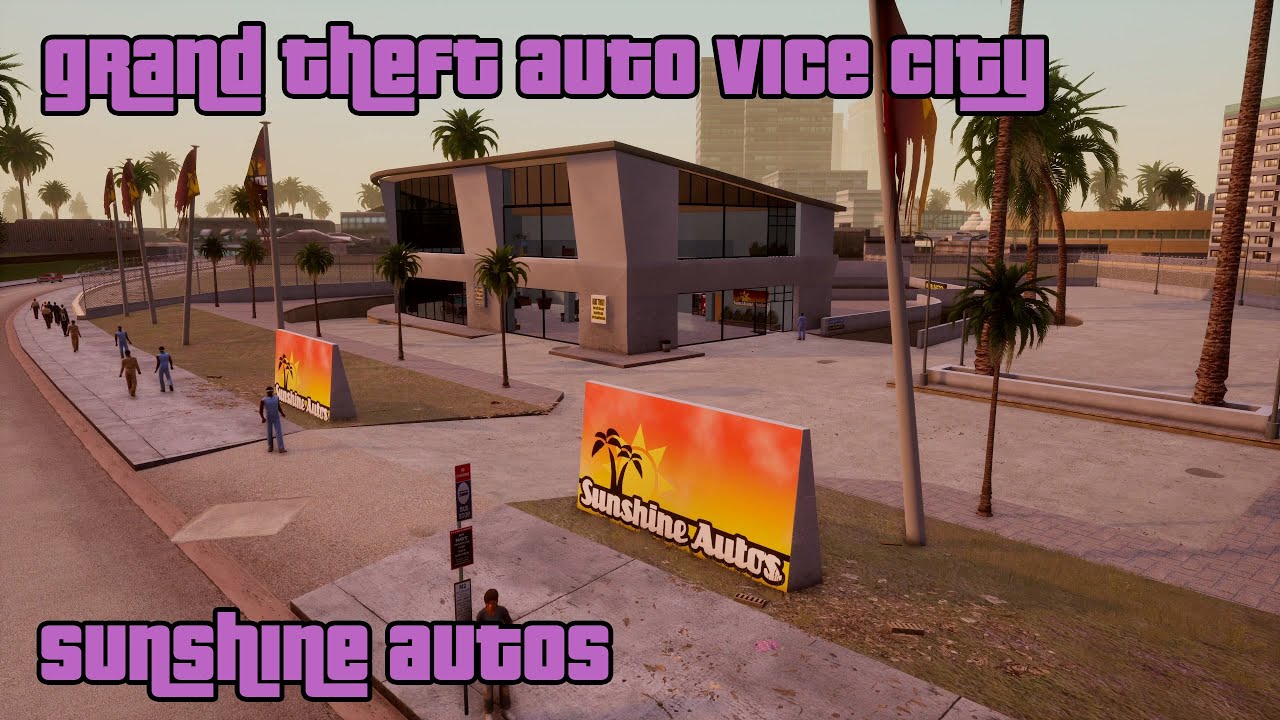 GTA: Vice City - The Definitive Edition | 41 Sunshine Autos - Import ...