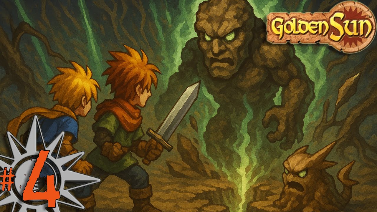 Reviviendo Golden Sun #4 - ¡Batalla dentro del Árbol Tret! 🌳⚔️ - YouTube