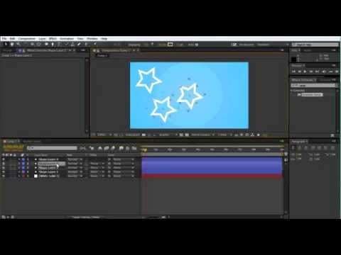 After Effects • Star Effect • Tutorial - YouTube