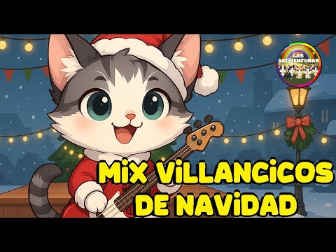 🎶 MIX de Villancicos de navidad para Niños 🎄 (Canta con Letra ...