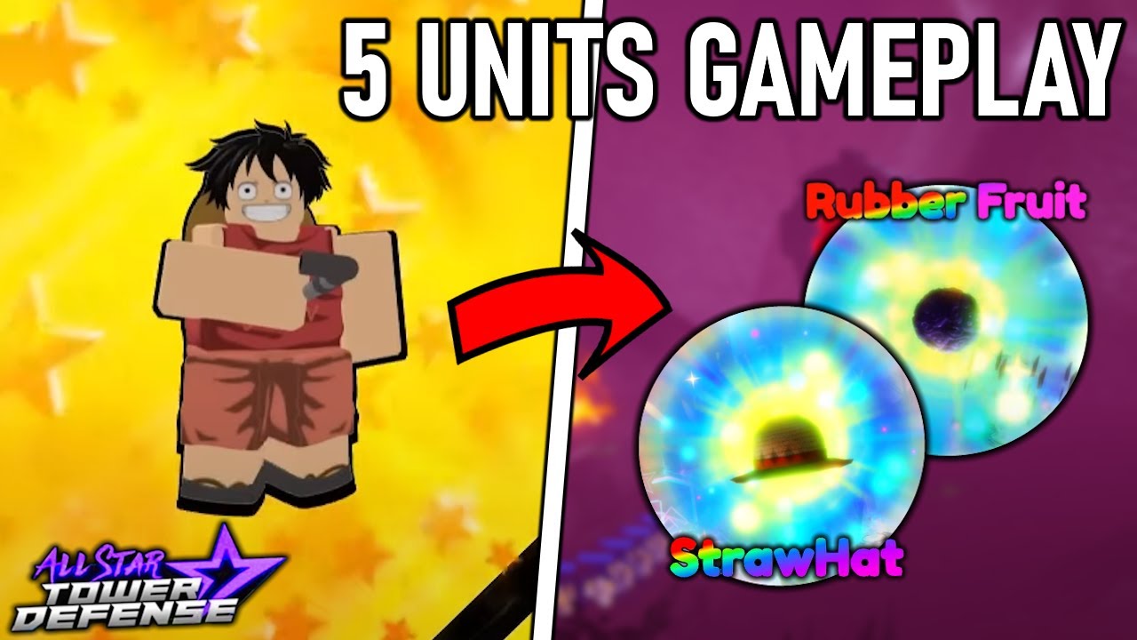 Solo Mythical Freedom Ft. 5 Star Kid Luffy | All Star Tower Defense ...