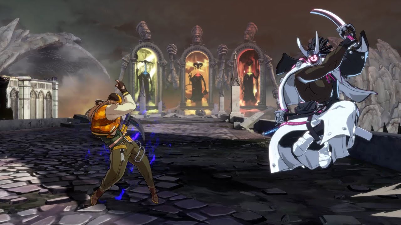 GGST Axl gameplay movie 'Triptych' - YouTube