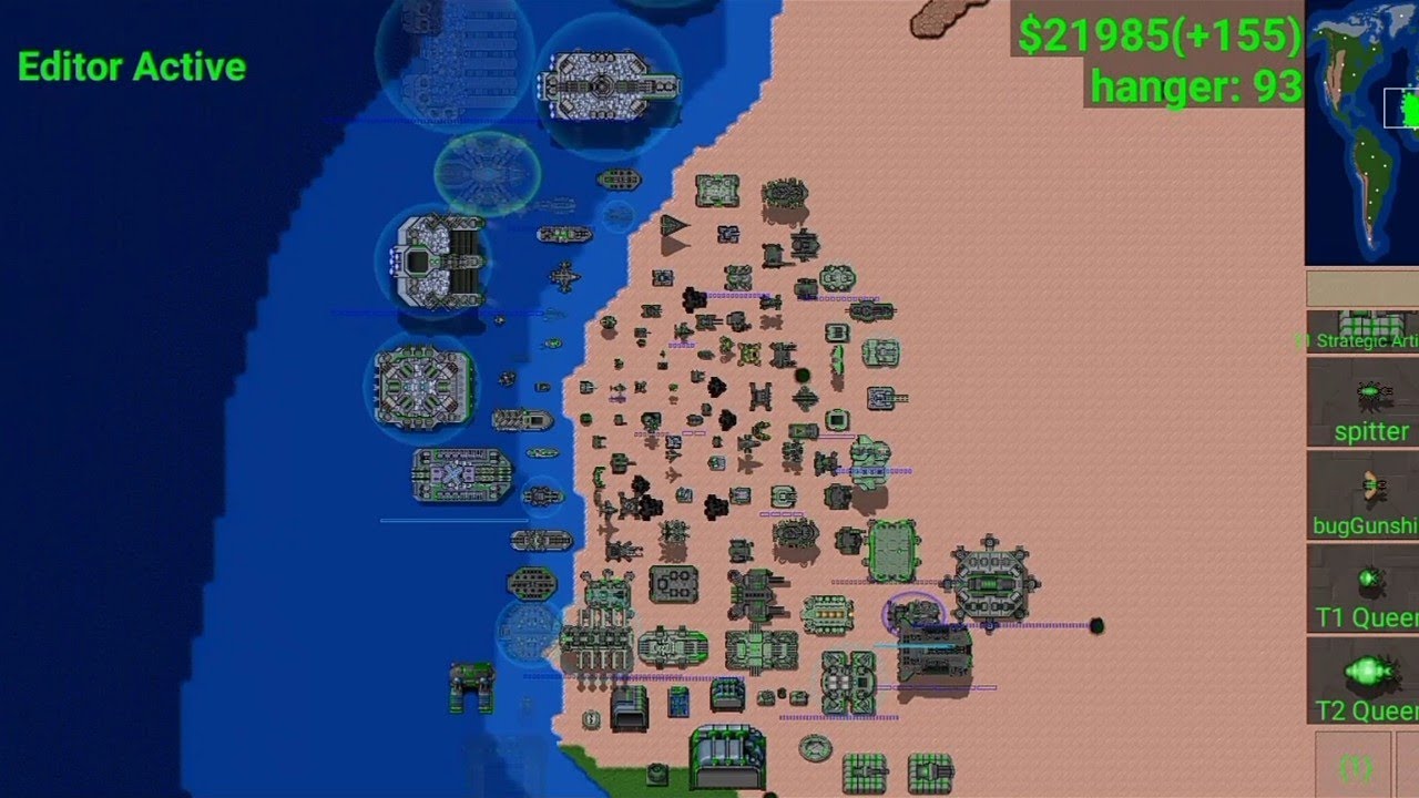 rusted warfare mod major experimentals 21.8 - YouTube