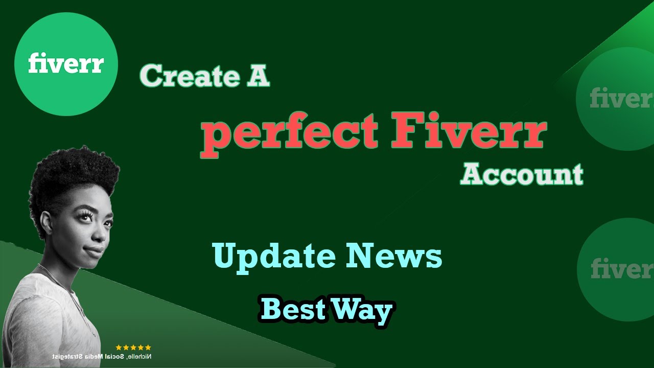 How to create perfect Fiverr Account । Fiver। Create Account। - YouTube